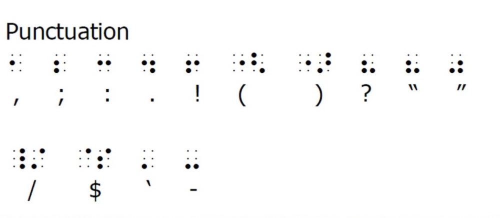 Introduction to Braille | Texas School for the Blind and Visually Impaired